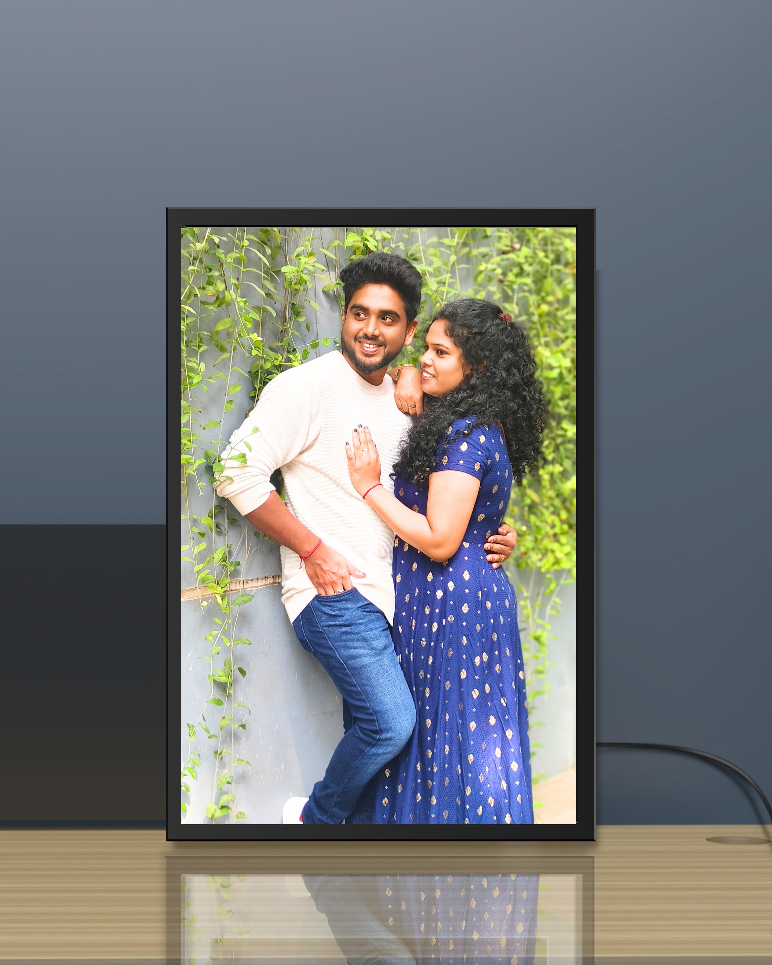 Personalized Acrylic LED Light Photo Frame – The Modern Art